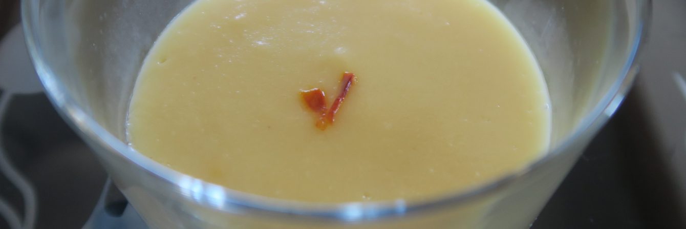 Crème-dessert au safran – Saveurs Bio